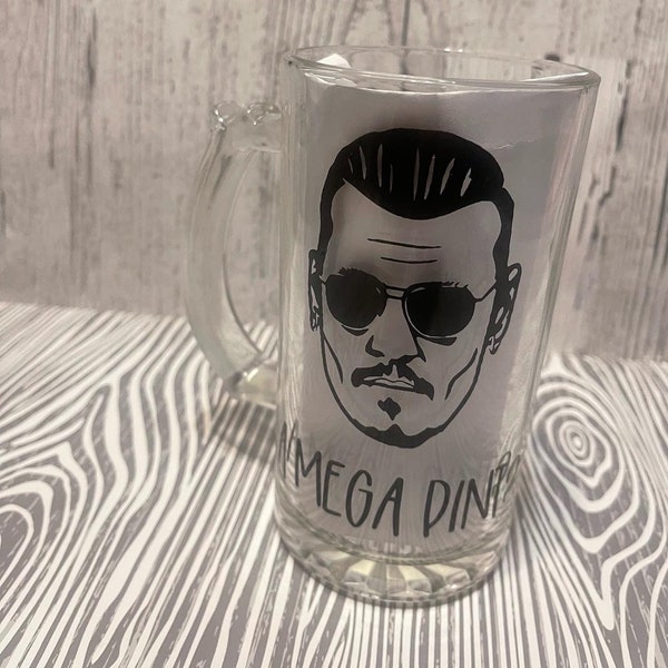 Mega Pint Wine Glass Johnny - Etsy