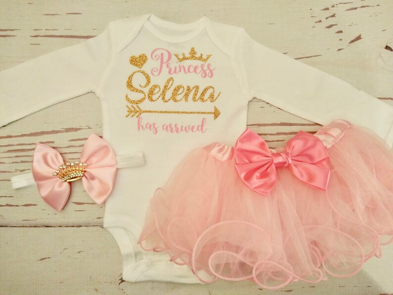 Baby Girl Coming Home Outfit Princess Newborn Baby Girl Take | Etsy