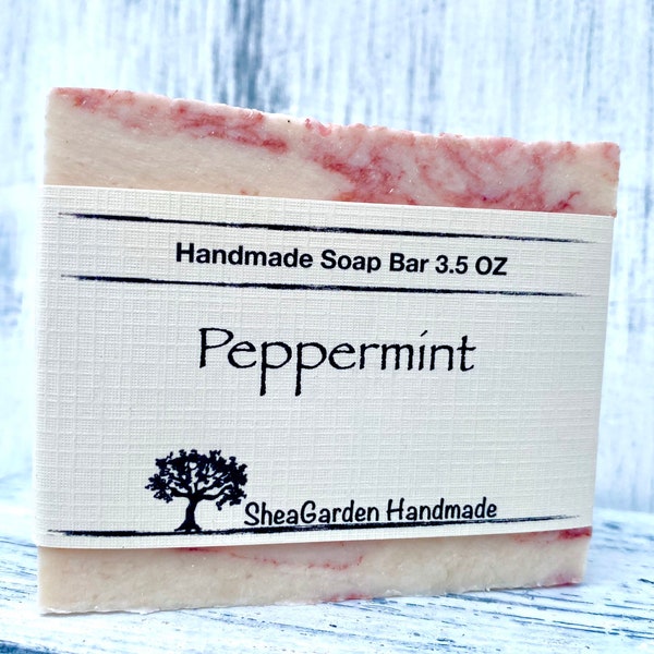Peppermint Soap - Etsy
