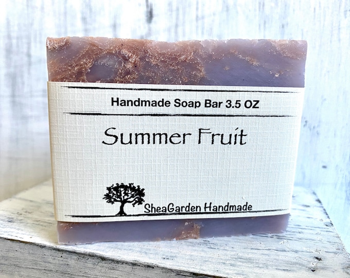 Summer Fruit Handmade Soap Eco Friendly Plastic Free Made - Etsy