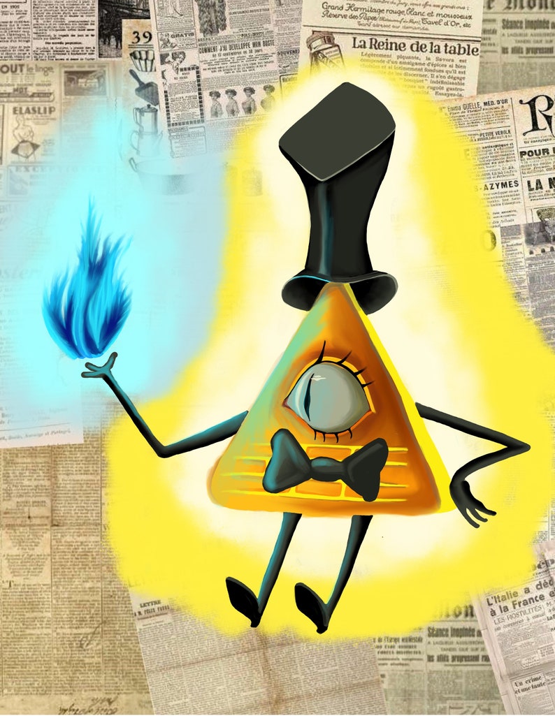Gravity Falls’ Bill Cipher - Etsy