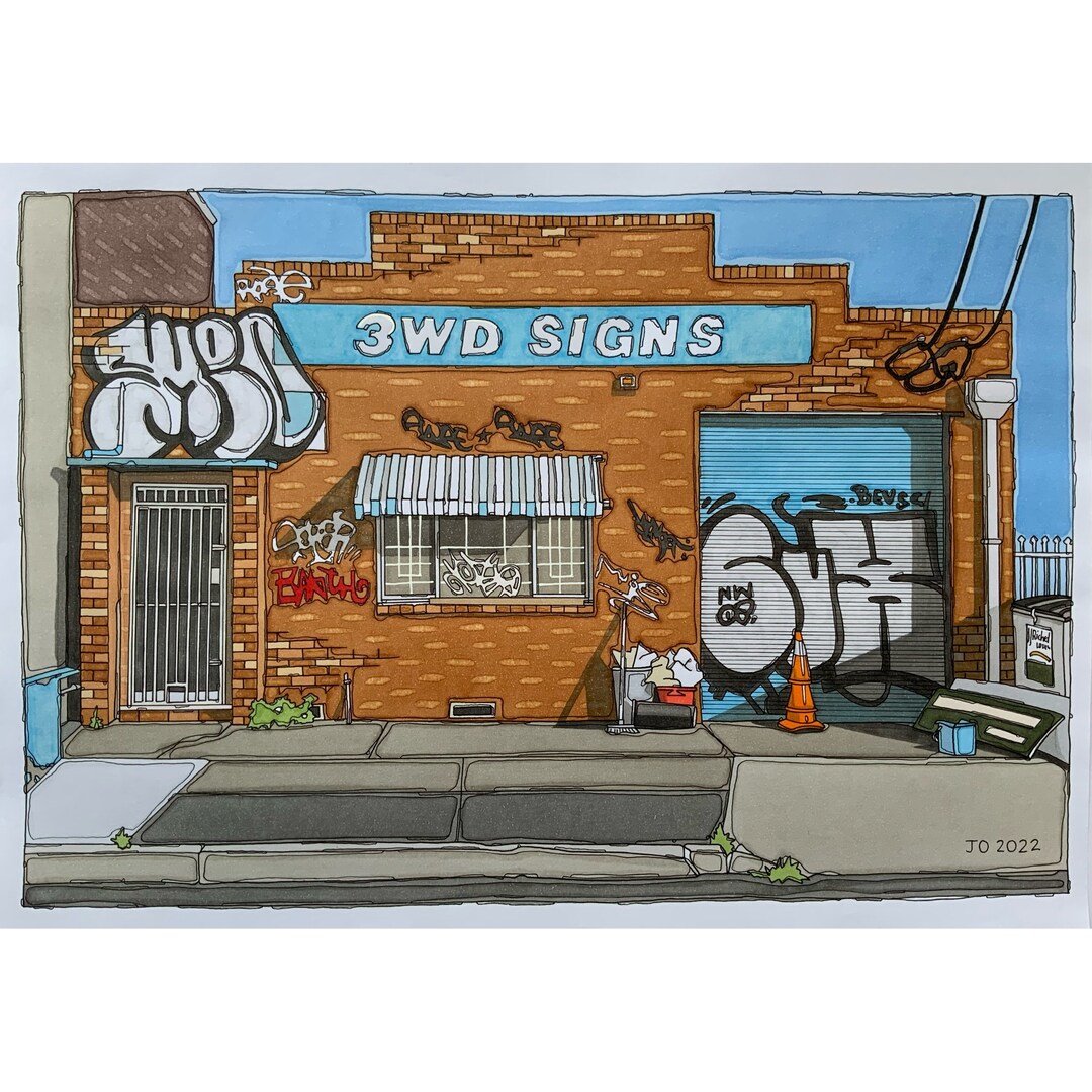 Art Print 3WW Signs - Etsy