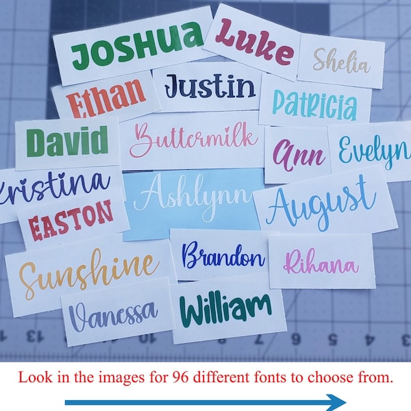 Vinyl Lettering - Etsy