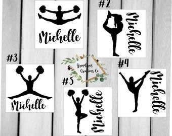 Cheerleading Decals | Etsy