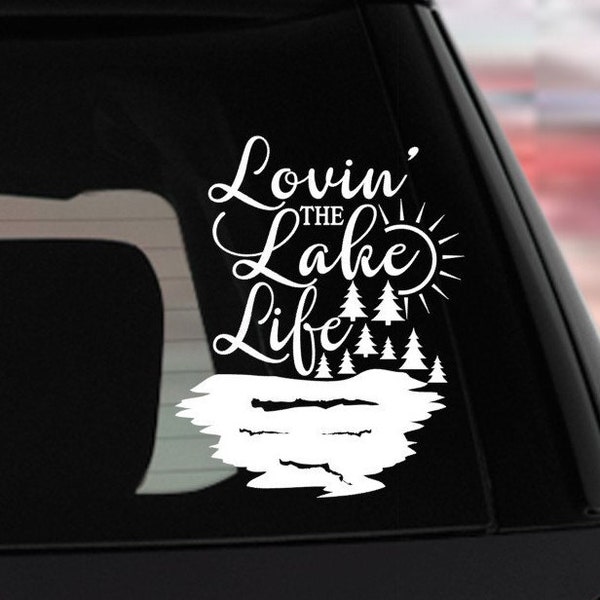 Lake Life Decal - Etsy