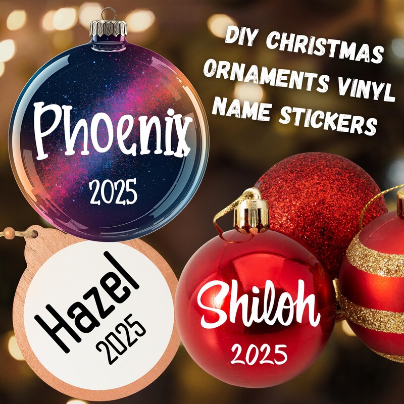 Ornament Decals - Etsy