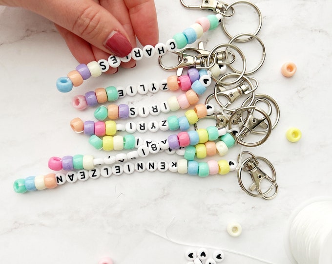 Student Name Keychains, Back to School, Open House, Student Name ...