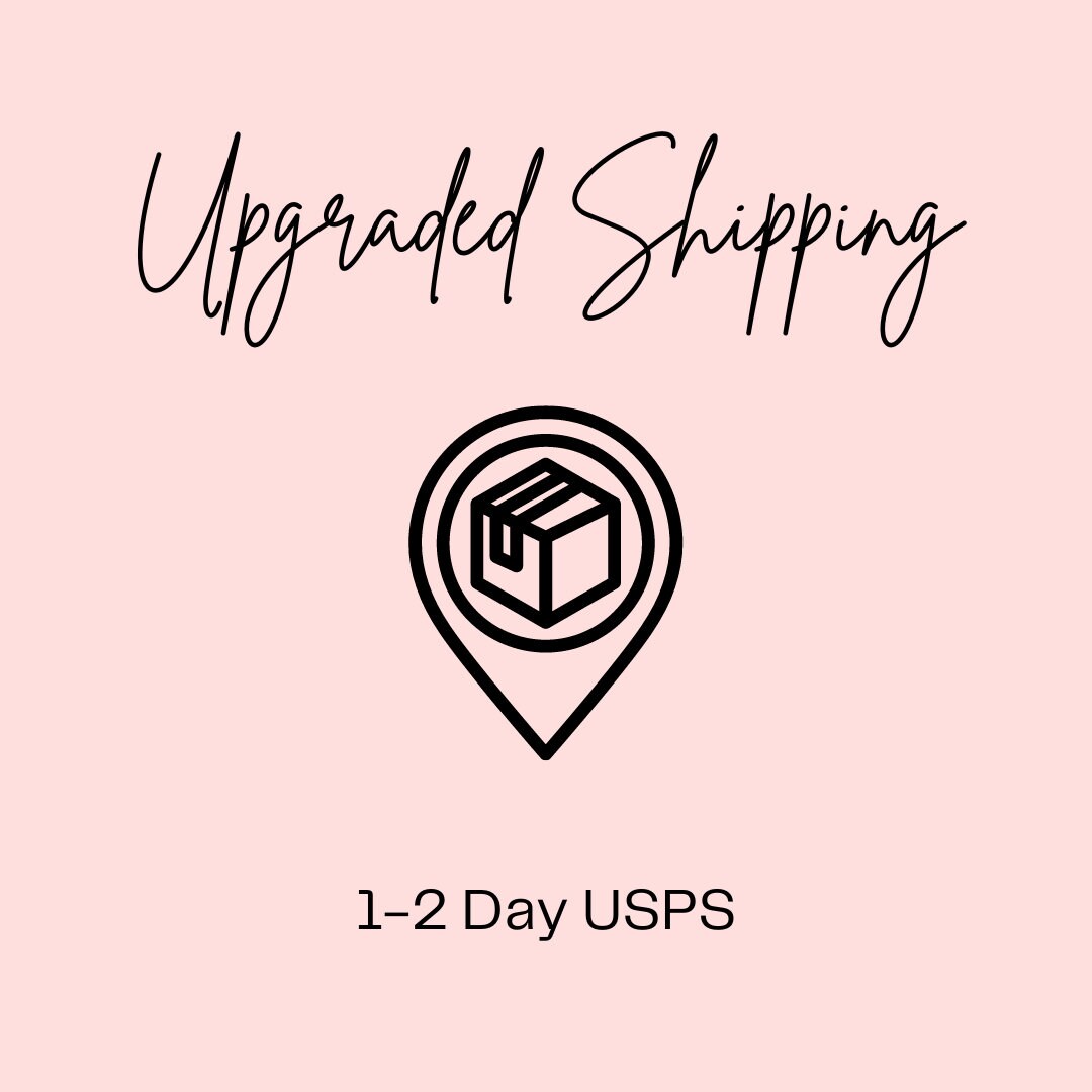 Upgraded Shipping: 1-2 Days Priority Mail Express - Etsy