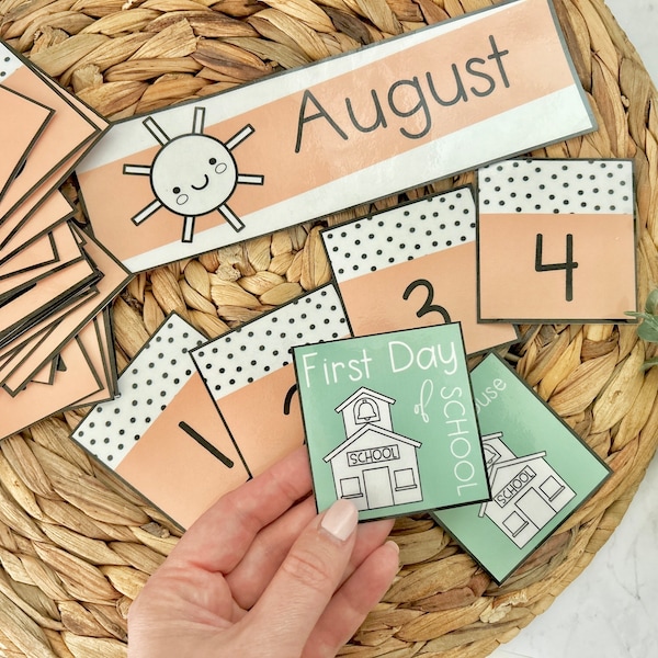 Modern Calendar - Etsy