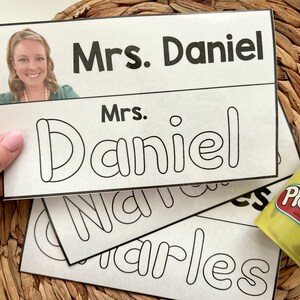 Editable Student Name Play-doh Work Mats, Name Practice, Fine Motor ...