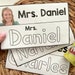 Editable Student Name Play-doh Work Mats, Name Practice, Fine Motor ...