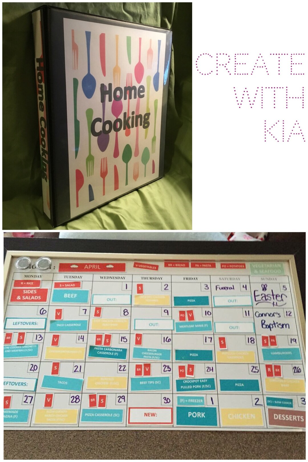 Customized Meal Planning System - Etsy
