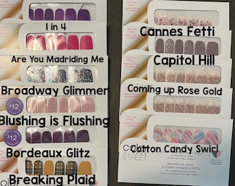 Color Street Nails, Color Street Strips, Scot Topic, Press on Nails ...