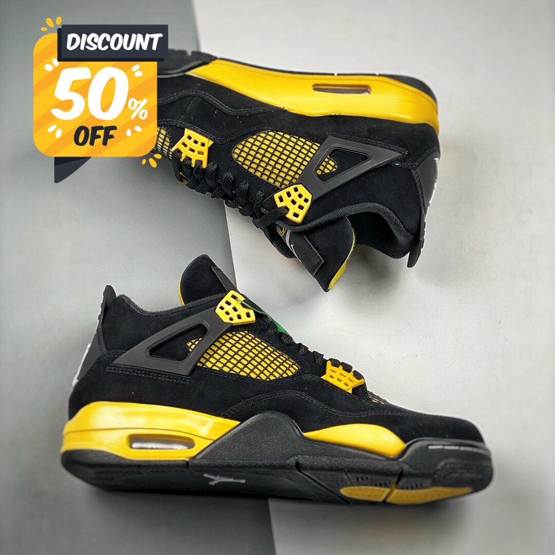AJ4 Thunder Best Sneaker for Men and Women in 2024 - Etsy
