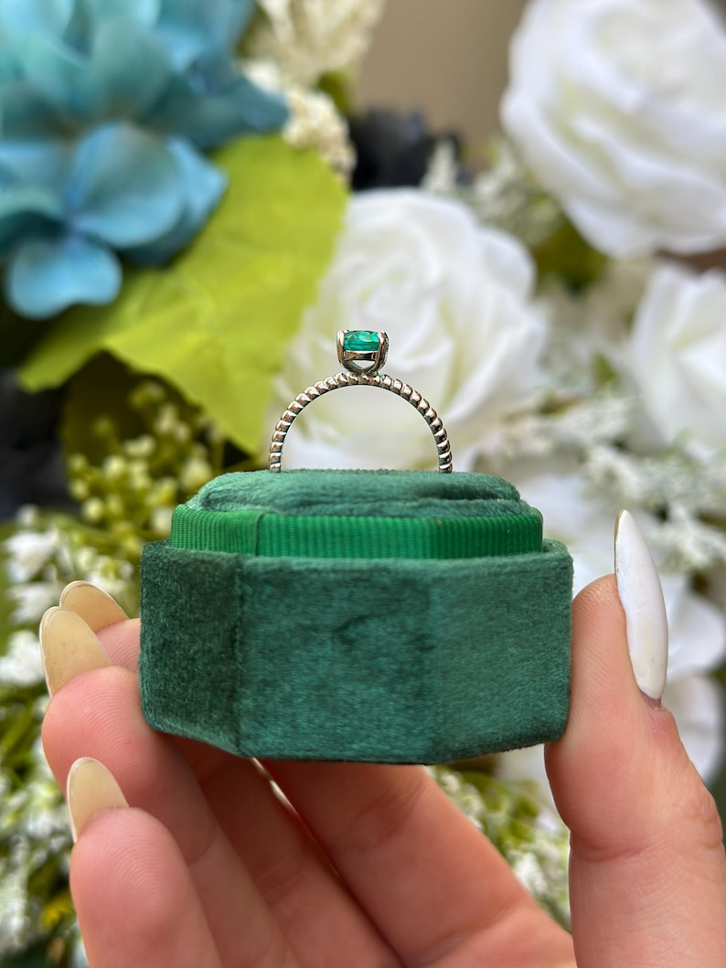 Oval Paraiba Tourmaline Sterling Silver Ring: Braided Cable Band - Etsy