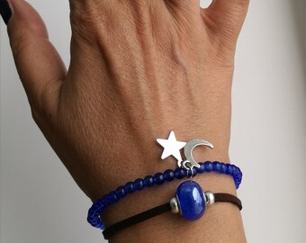 Blue moon jewelry | Etsy