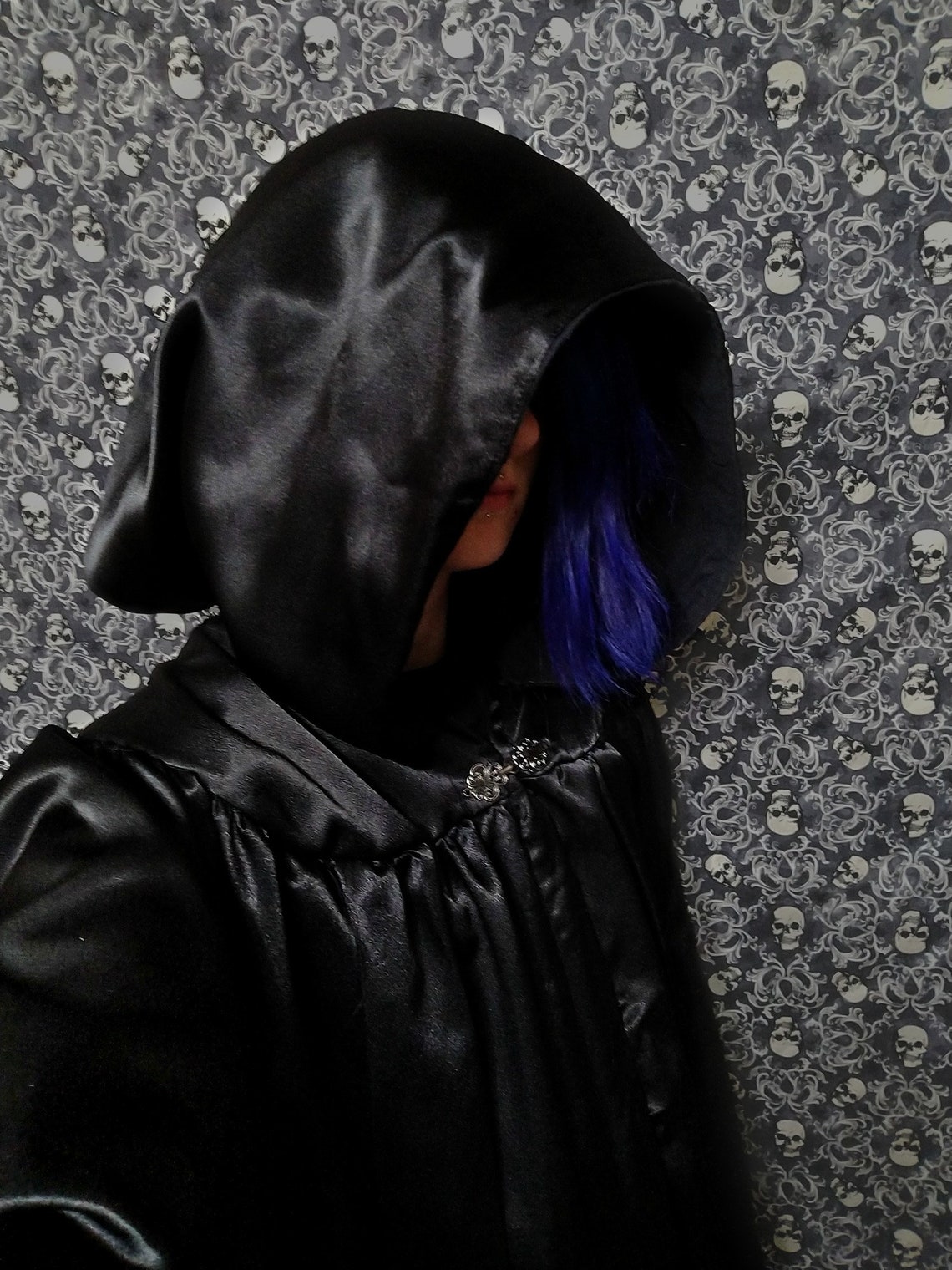 Robe satánico del sacerdote Robe Ritual Satanista Robe del - Etsy España