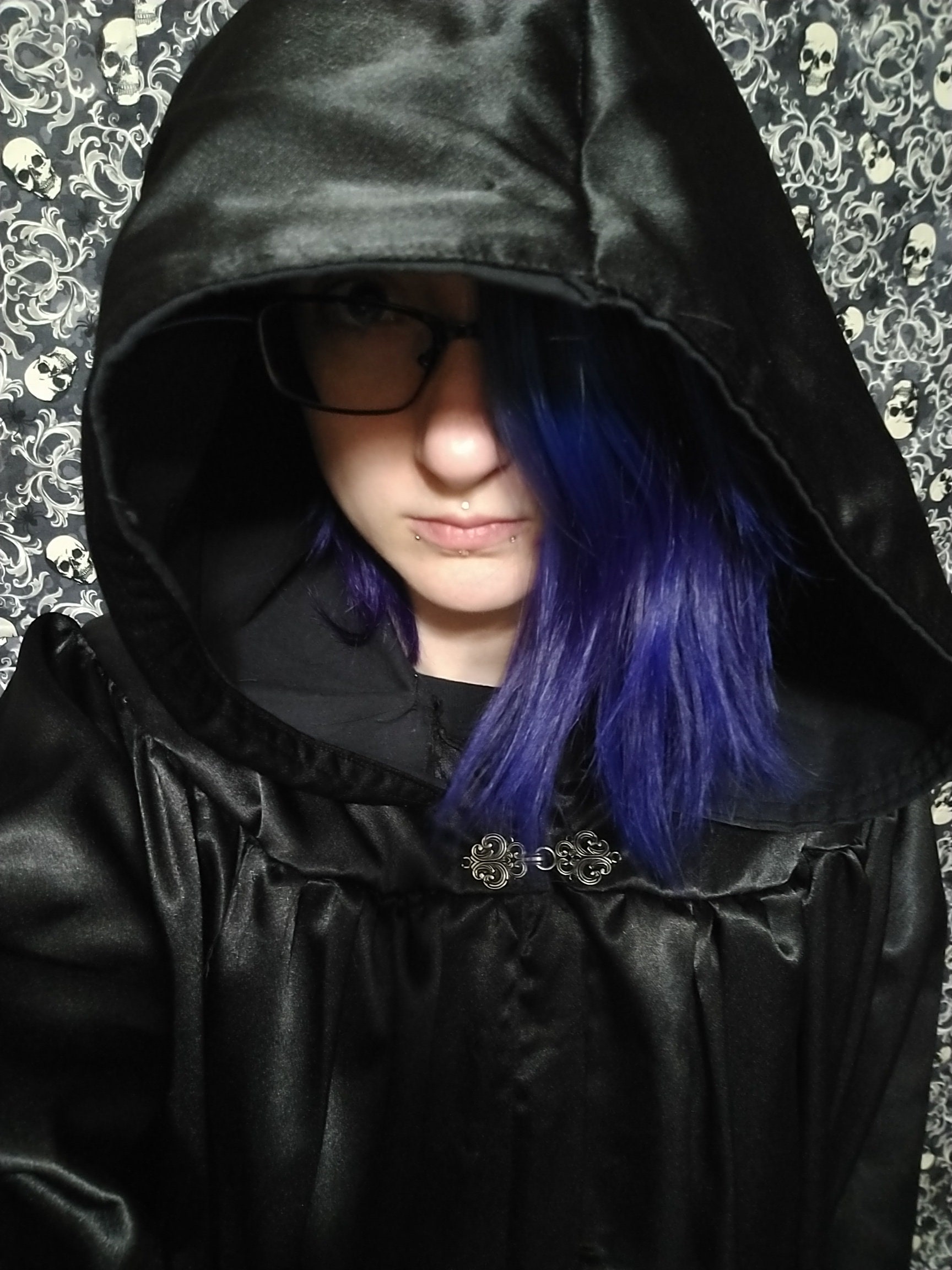 Robe satánico del sacerdote Robe Ritual Satanista Robe del - Etsy España