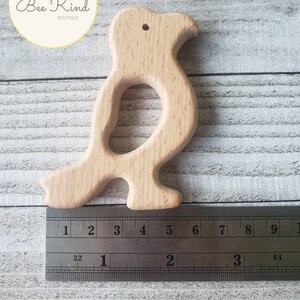Small Wooden Bird Teether for Baby - Etsy