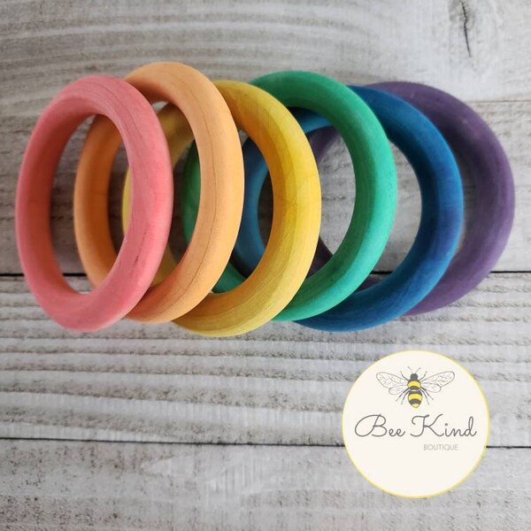 Wooden Ring Stacker - Etsy