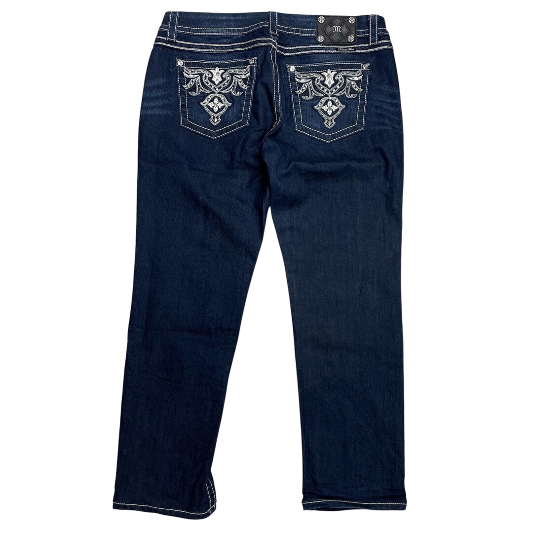 Y2K Miss Me Easy Skinny Jeans , 33 Waist , Stretch Women's Jeans , Low ...