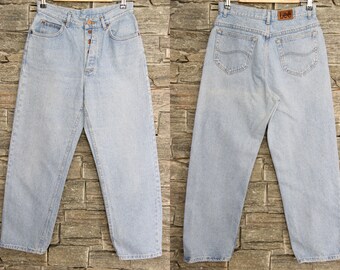 Button Fly Lee Jeans - Etsy