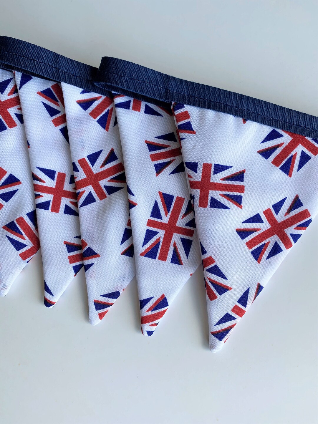 Handmade Union Jack Union Flag Print Coronation Jubilee - Etsy