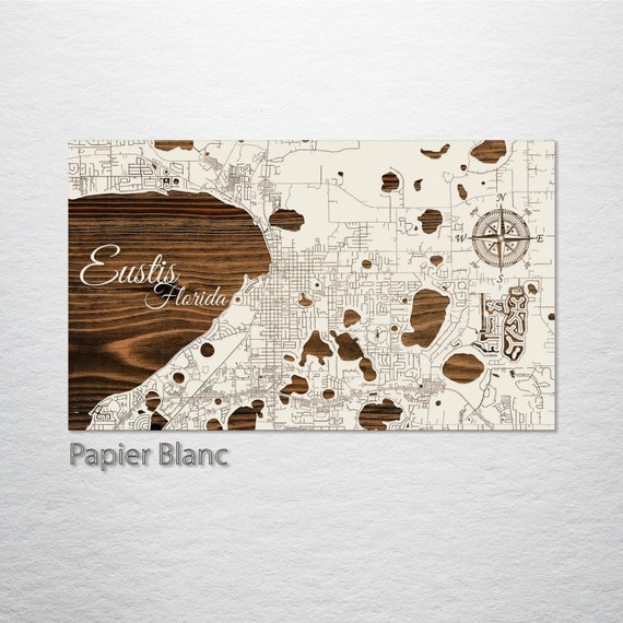Eustis Florida City Map