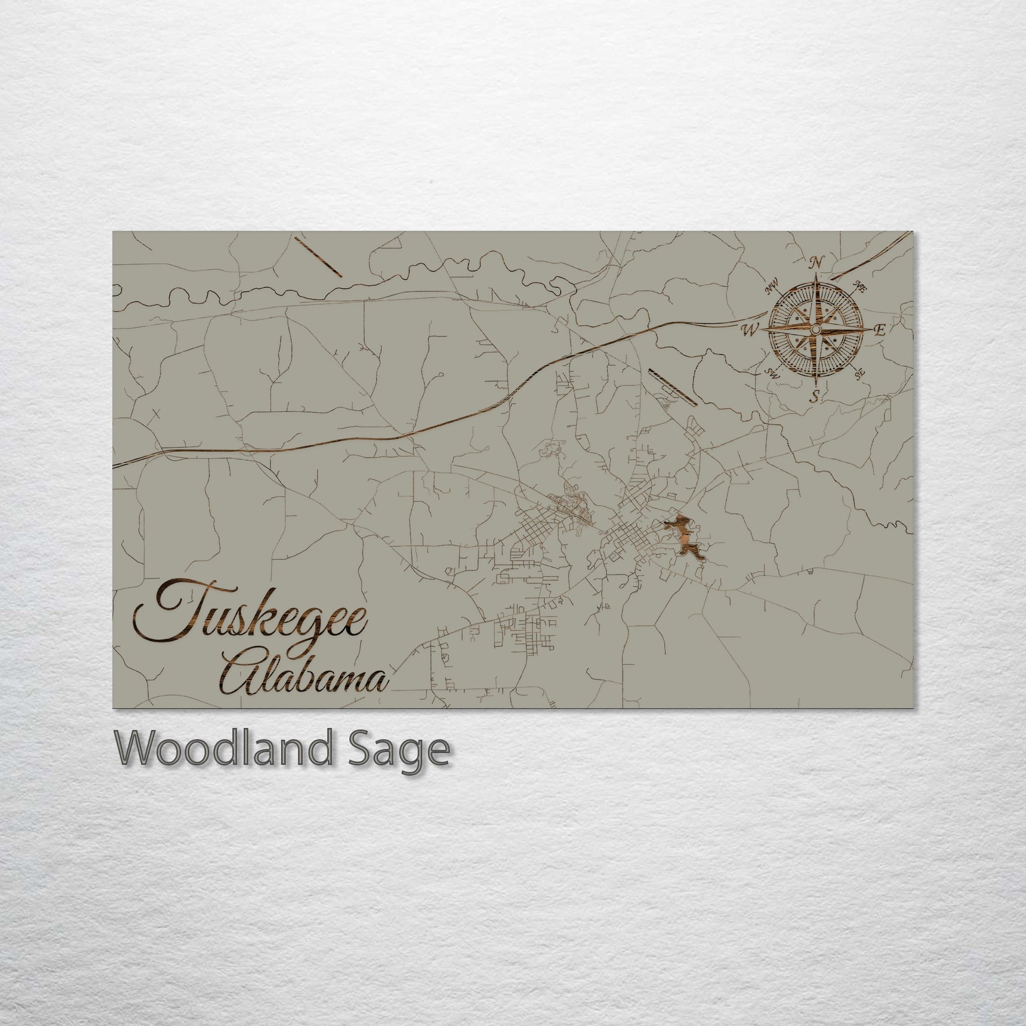 Tuskegee Map