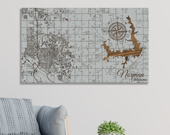 Norman Street Map - Etsy