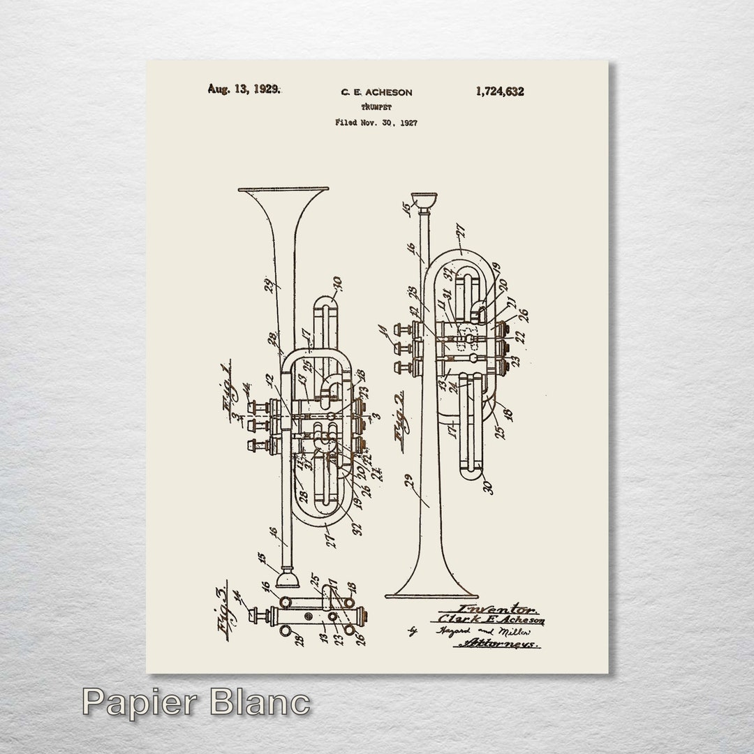 Trumpet| Wood Wall Decor - Etsy