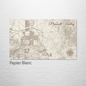 Prescott Valley, Arizona Street Map | Wall Art| Wood Wall Decor | Wood ...