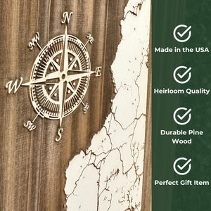 Florida Keys, Florida Whimsical Map; Wood Engraved Maps | Wall Art ...