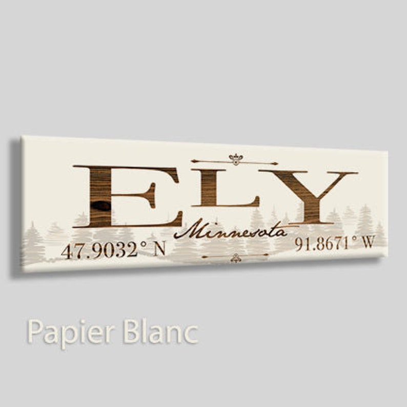 Ely Minnesota Wood Wall Decor: Engraved City Emblem Plaque - Etsy