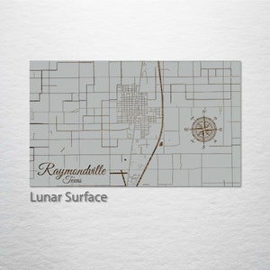 Raymondville, Texas Street Map | Wood Wall Decor | Home Decor | Wood ...