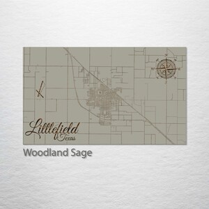 Littlefield, Texas Street Map | Wood Wall Decor | Home Decor | Wood ...