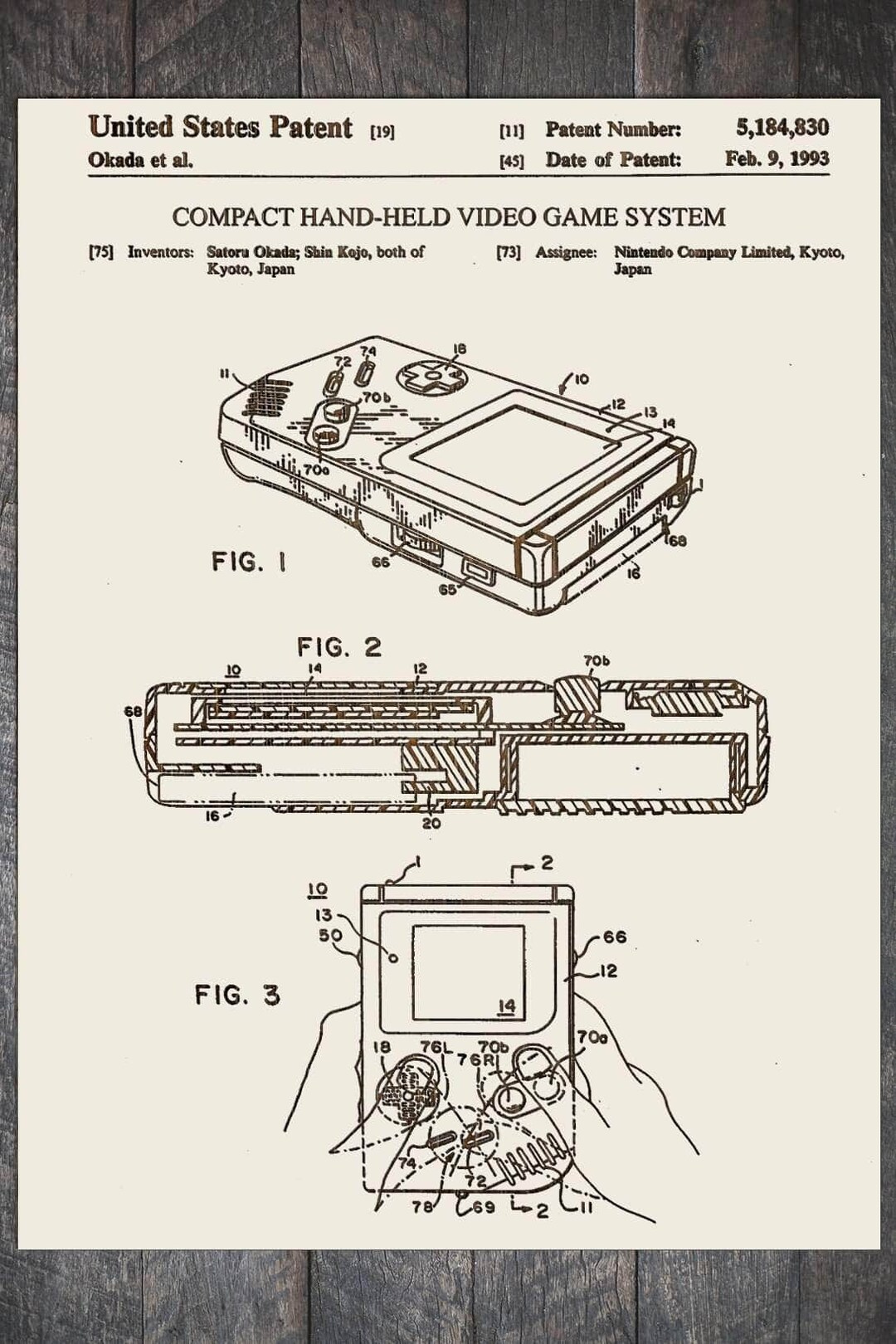 Nintendo Gameboy| Wood Wall Decor - Etsy