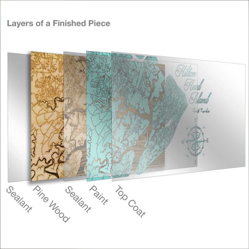 Tifton Georgia Street Map: Wood Engraved Wall Art - Etsy