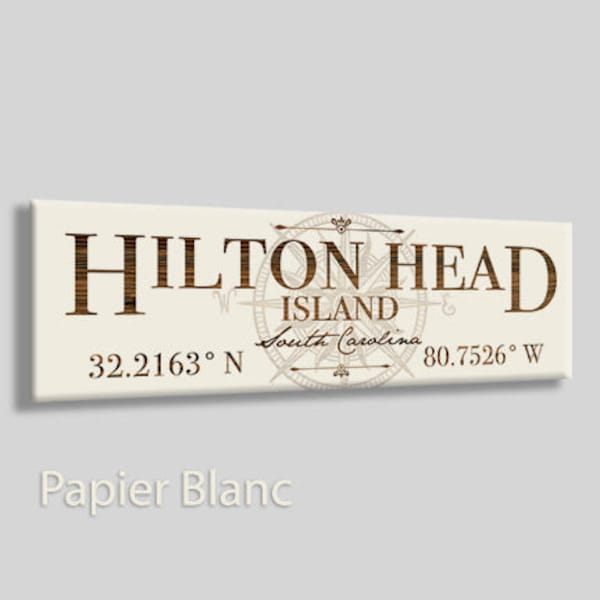 Hilton Head Island Wood Sign - Etsy