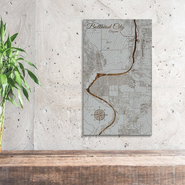 Bullhead City Street Map - Etsy