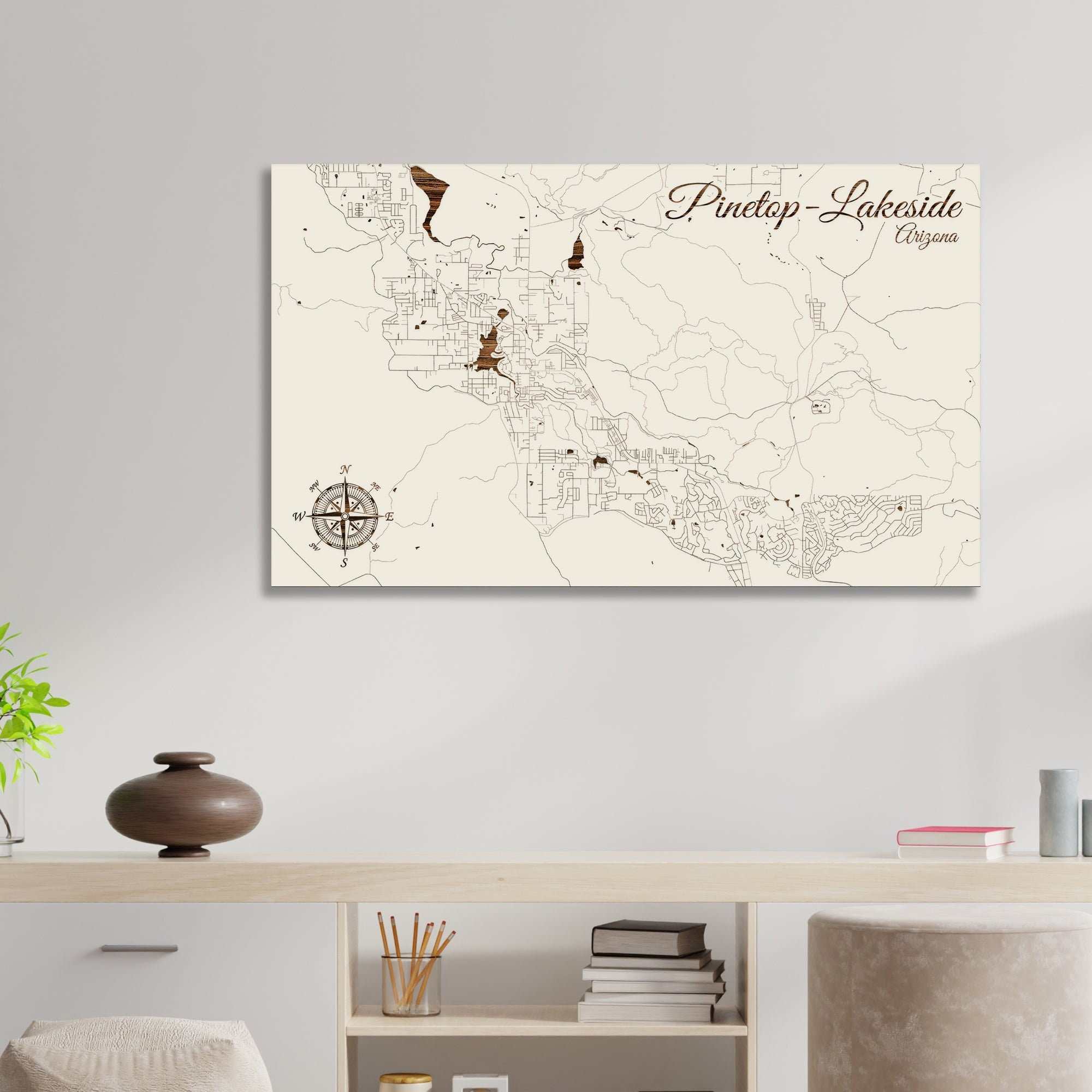 Street Map Of Pinetop Az