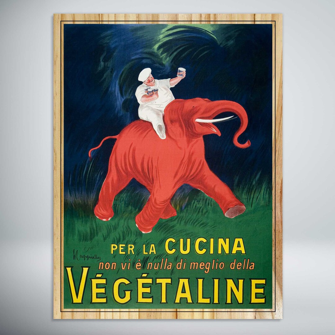 Vegetaline by Leonetto Cappiello 1910 Vintage Ad - Etsy