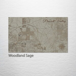 Prescott Valley, Arizona Street Map | Wall Art| Wood Wall Decor | Wood ...