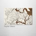 Bluffton, South Carolina Street Map | Wood Wall Decor | Wood Wall Map ...