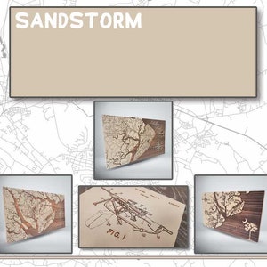 Sioux Center, Iowa Street Map | Wood Wall Art | Wood Wall Map | Wood ...
