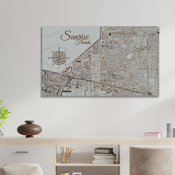 Sunrise Maps - Etsy