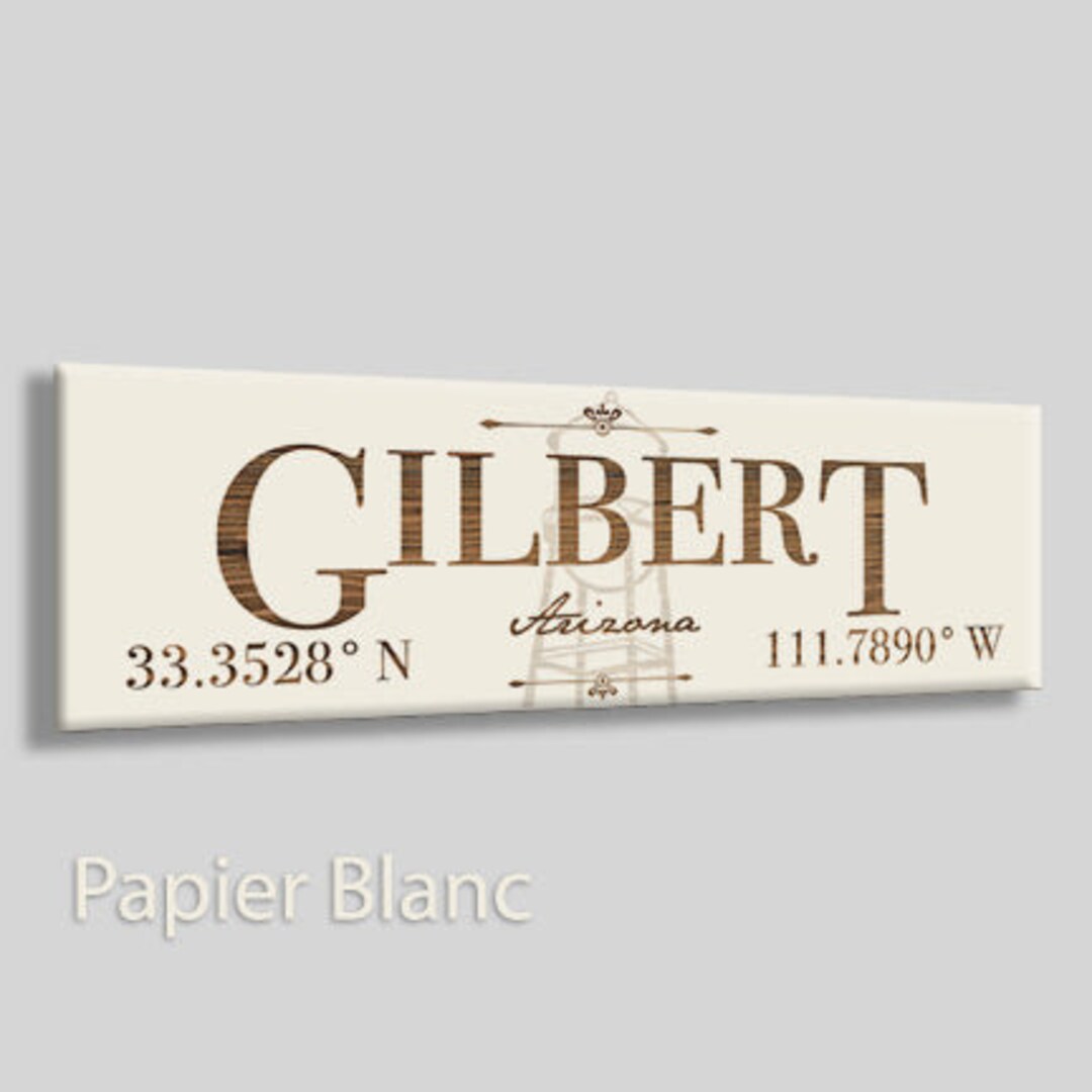 Arizona: Gilbert Stick (12"x3.75")| Wood Wall Decor | Wall Art| Wood ...