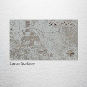 Prescott Valley, Arizona Street Map | Wall Art| Wood Wall Decor | Wood ...