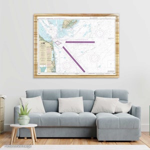 Cape May to Fenwick Island Nautical Map (NOAA) - Etsy