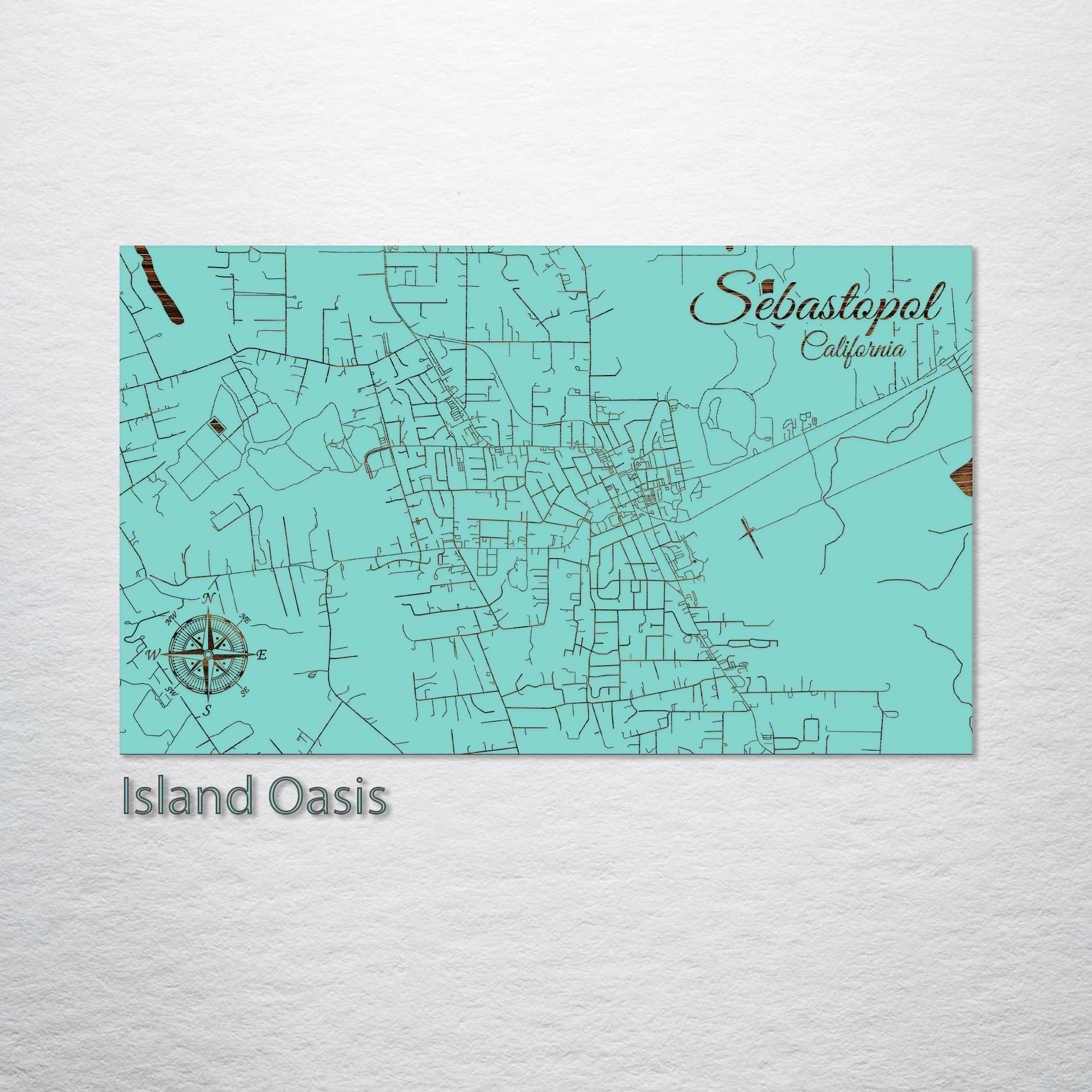 Mapa De Sebastopol, California